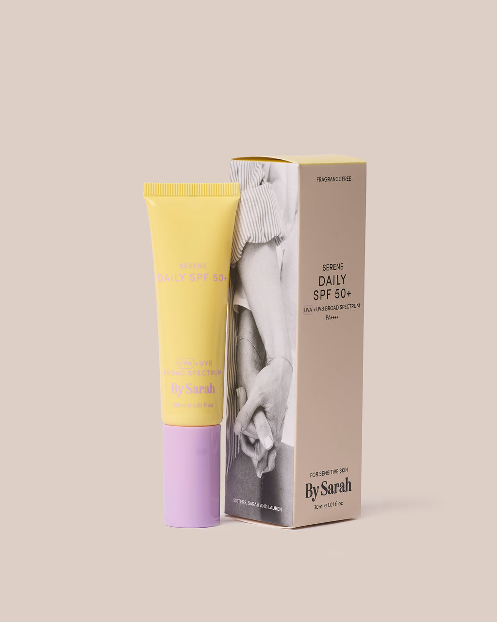 Daily SPF 50+ | UVA and UVB broad spectrum | PA++++ sunscreen | By Sarah